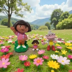 Toys | Dora The Explorer Figures Set Of 3 | Poshmark